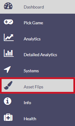 Asset Flip Interface - Available Apps